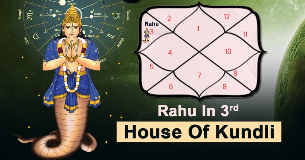 Rahu in 3rd House of Kundli: Significance, Effects, and Remedies